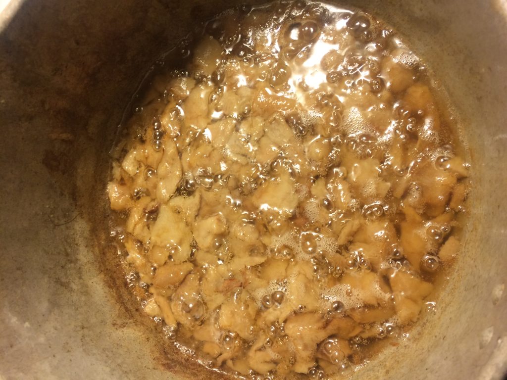 How to render bear fat into usable grease « Josh First's Blog